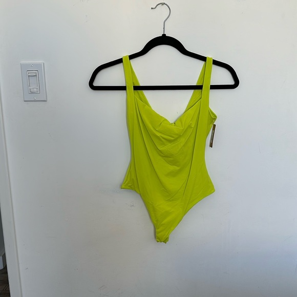 SKIMS | Tops | Nwt Skims Neon Bodysuit Medium | Poshmark